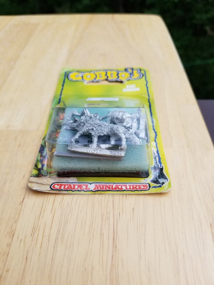 NEW Citadel Warhammer 40k Fantasy Gobbos Goblins Wolf 1987 Metal RARE ...