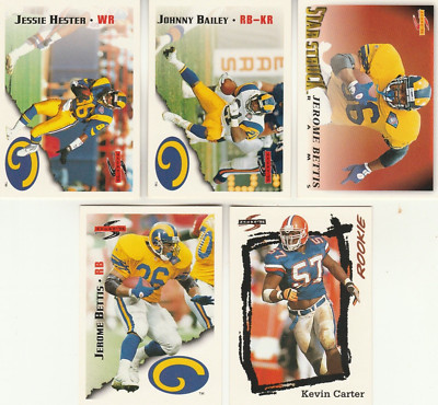 (5) 1995 Score St. Louis Rams (Complete Team Set) See Scans! | eBay