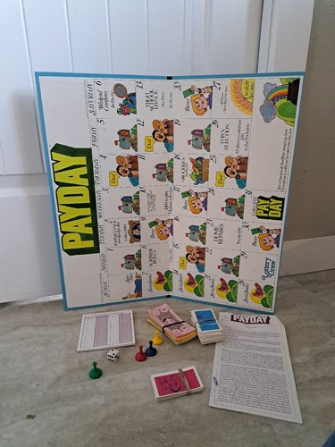 Vintage 1975 PayDay Board Game by Parker Brothers No. 26 COMPLETE ...