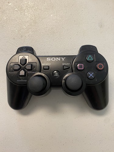Official OEM Sony PlayStation 3 PS3 DualShock Black Controller For ...