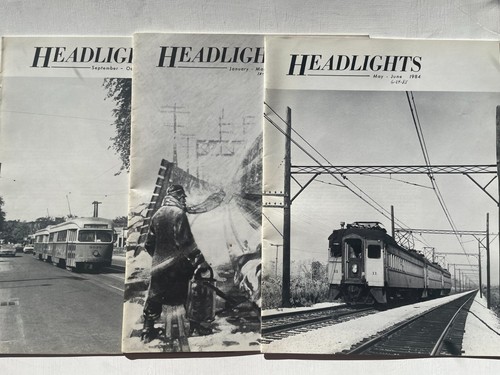 50 Headlights Magazines About Trolley and Transit Systems- Tons of ...