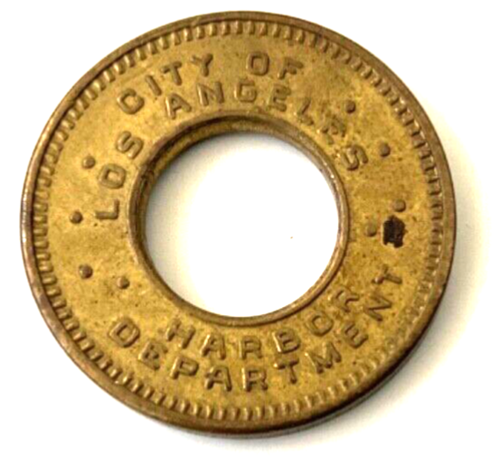 Los Angeles California Municipal Ferry Token | eBay