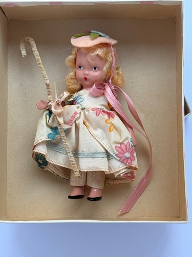 Nancy Ann Storybook Doll ~ #153 Little Bo Peep Bisque Frozen Legs ...