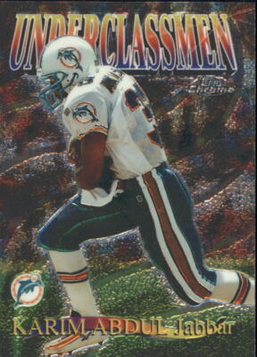 1997 Topps Chrome Underclassmen #U2 Karim Abdul-Jabbar - NM-MT | eBay