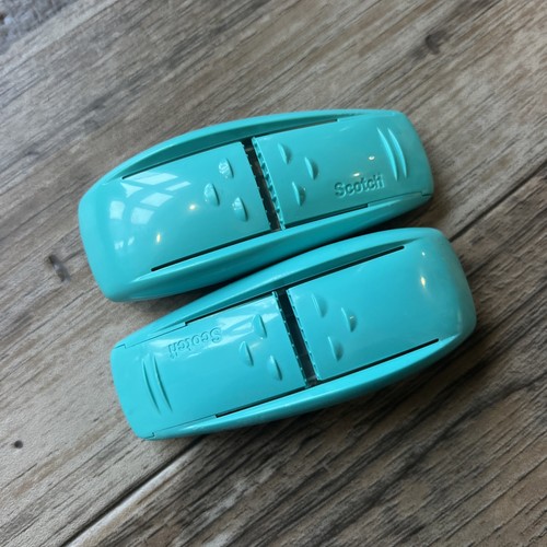 Scotch 3M Pop Up Teal Tape Hand Band Dispenser Empty Wrist Elastic Set ...