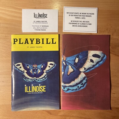 ILLINOISE May 2024 Broadway Playbill, Insert, & HENRY’S JOURNAL Gift ...