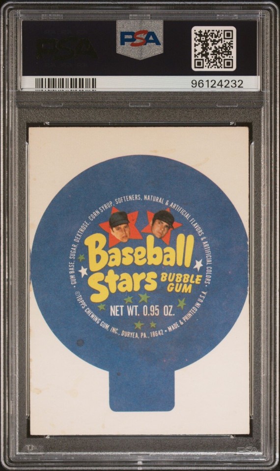 1973 Topps Candy Lids Proof Thurman Munson PSA Authentic | eBay