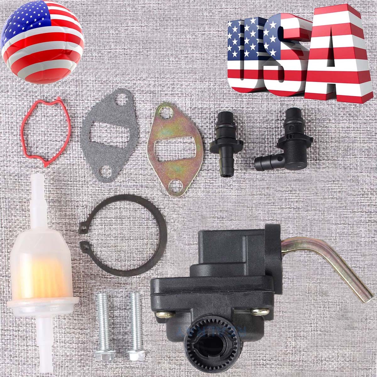 Fuel Pump for John Deere 7G18 G15 GS25 GS30 GS45 GS75 Scotts S1642 ...