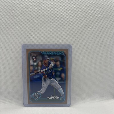 SAMAD TAYLOR Rookie 2024 Topps Update Gold #'d/2024 - US30 - Seattle ...