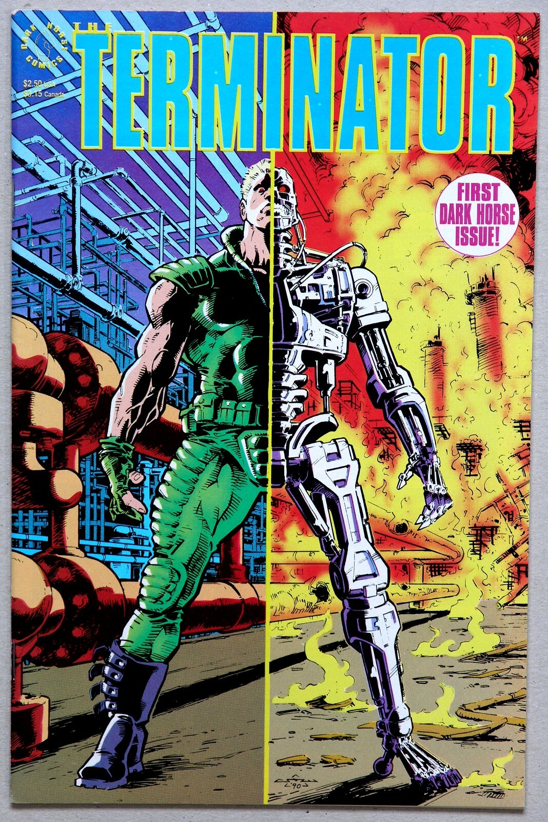 Terminator #1 Vol 1 - Dark Horse Comics - John Arcudi - Chris Warner ...