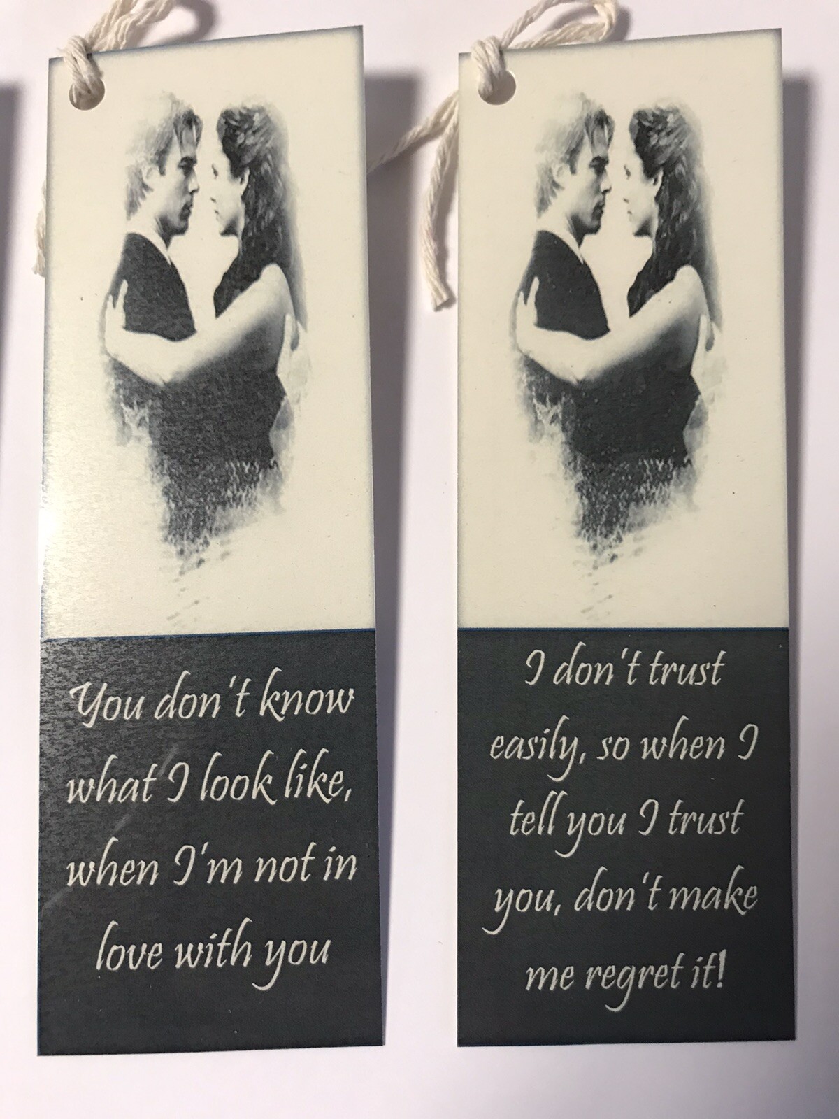 damon Salvatore vampire diaries quote bookmarks Set Of 4 | eBay UK
