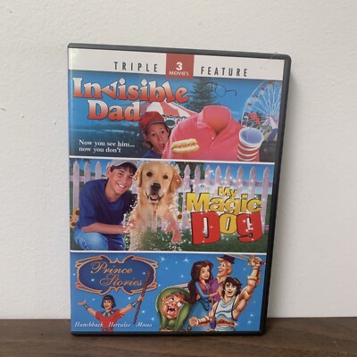 Invisible Dad/My Magic Dog/Prince Stories (DVD, 2011, 2-Disc Set ...