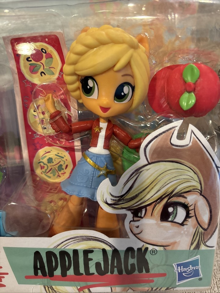 NEW in Box My Little Pony Equestria Girls Rare APPLEJACK Snack ...