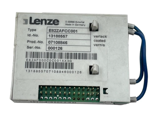 LENZE E82ZAFCC001 Inverter IO Module | eBay