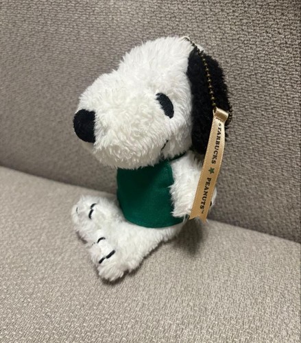 Starbucks x Snoopy Green Apron Mini Keychain Collaboration New | eBay