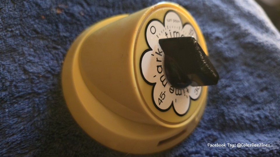 Vintage Retro Yellow Mark Time Daisy 1 Hour Kitchen Timer Tested ...