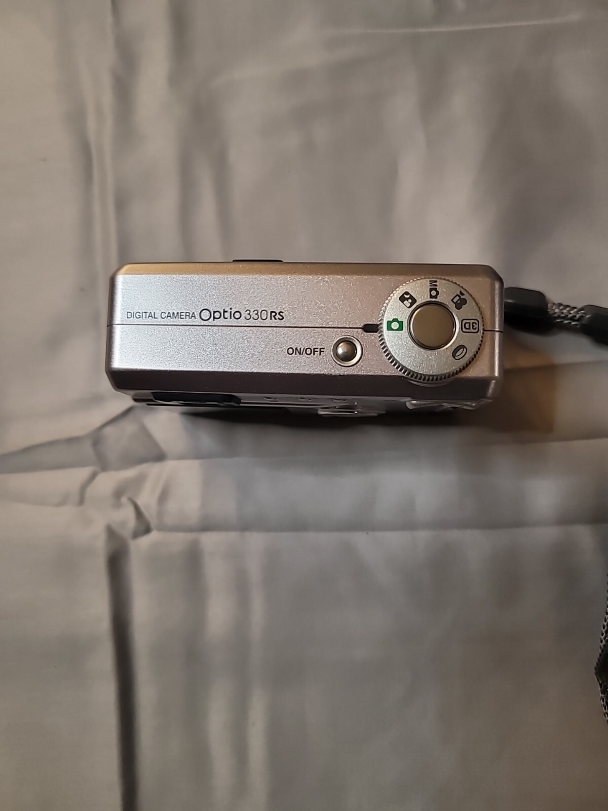 Pentax Optio 330RS 3.2MP Compact Digital Camera Silver Tested | eBay