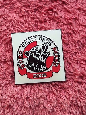MIDDLESBROUGH/REDCAR BEARS SPEEDWAY BADGE IN SILVER/GREY | eBay