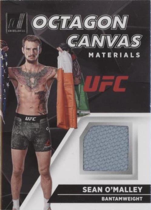 2022 Donruss UFC - Octagon Canvas Materials Sean O'Malley #OC-SOL (MEM ...
