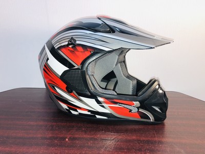 TMS Helmet, BMX, Motorcycle, Motorcross, Xtra Large XL Youth 62-62 CM ...