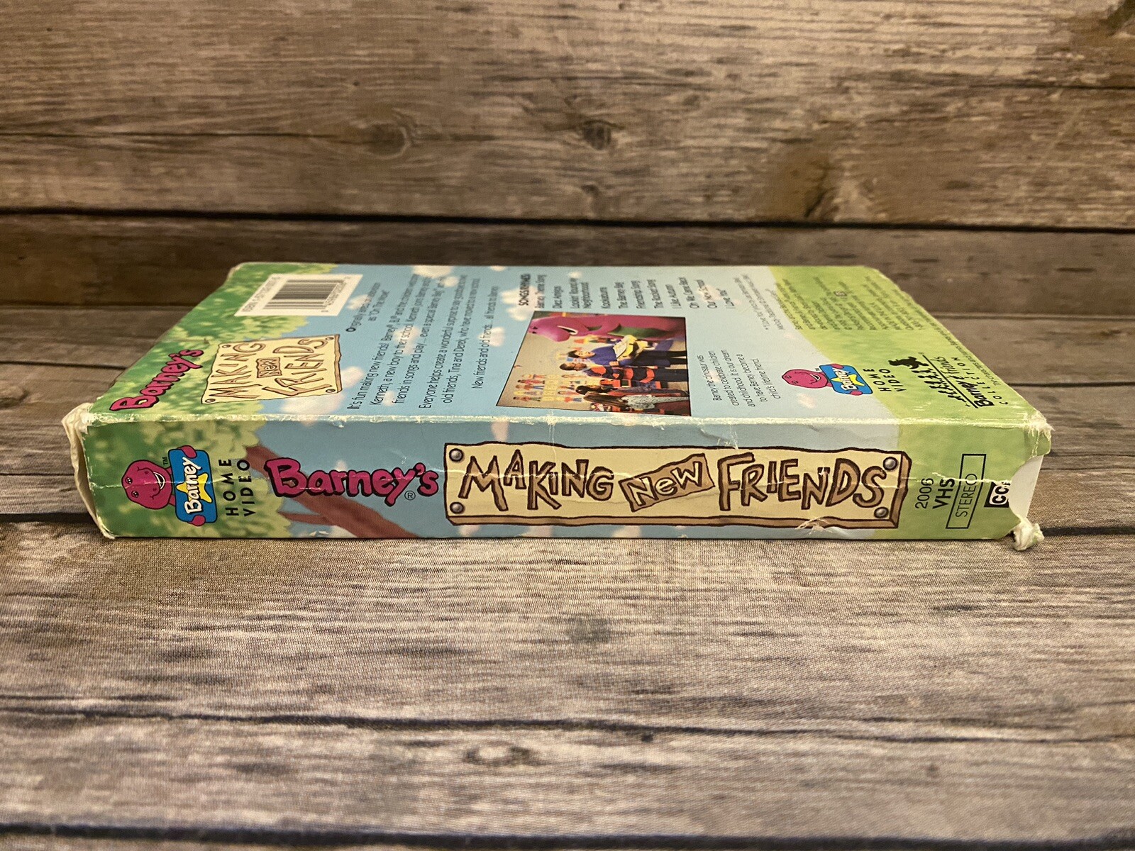 Barney Collection Making New Friends VHS | Grelly USA