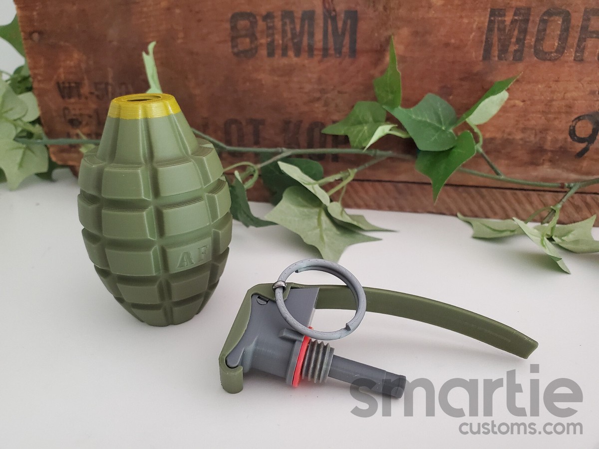 Real Hand Grenade Hand Grenade M67 Finished Projects Blender