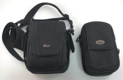 Lot Of 2 Lowepro Compact Camera Bags, Digital, Point & Shoot, Camcorder ...