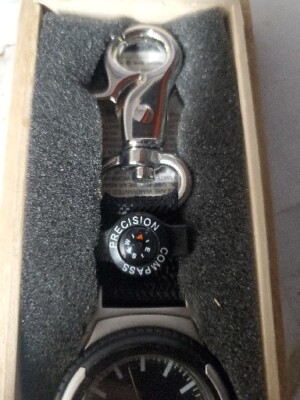 TOMAX Key Chain Watch with Compass - new in box | eBay