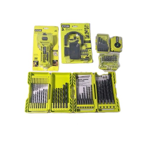 Lot of 9-Ryobi Bit Sets And Accessory Kits #40 | eBay