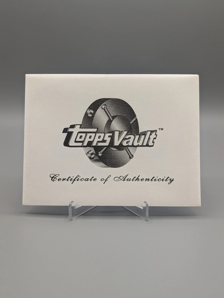 2011 Topps Vault Blank Back Proof #1/1 Gypsy Queen #NNO Stan Musial ...