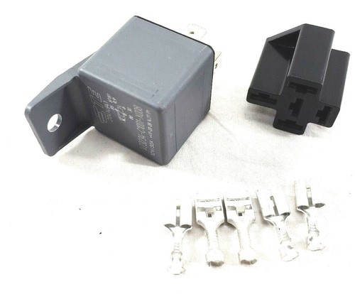 RELAY WITH INTERNAL DIODE SOCKET & TERMINALS BOSCH-TYCO SPST 40A 12V | eBay