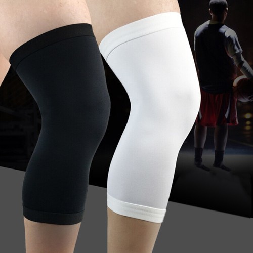 1pc Sports Knee Pad Breathable Elastic Basketball Leg Sleeve Knee ...