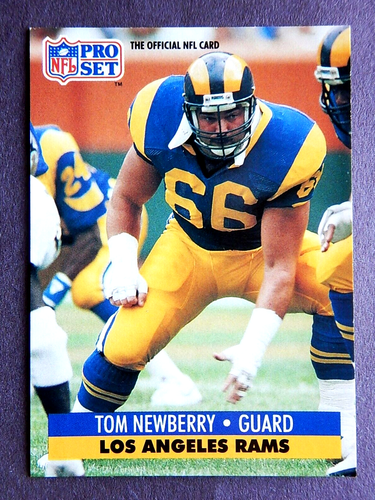 Tom Newberry #204 Pro Set 1991 Football Card (Los Angeles Rams) VG | eBay
