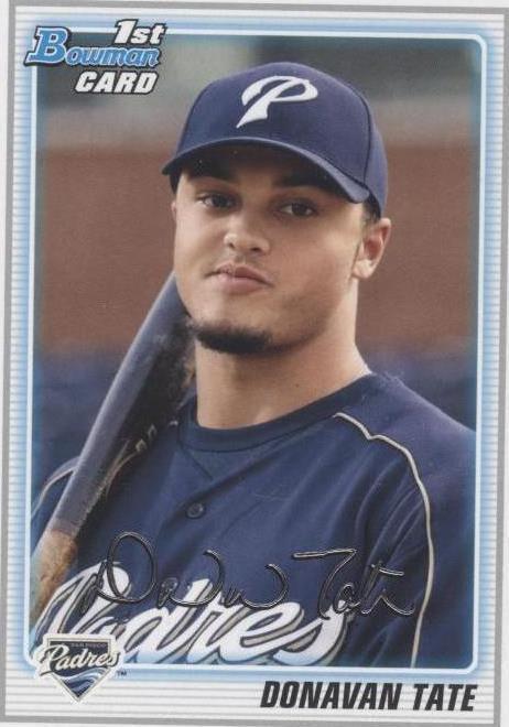 2010 Bowman - Prospects Donavan Tate #BP90 (RC) for sale online | eBay