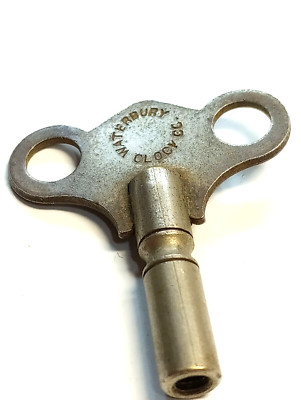 Vintage Waterbury Clock Co. Wind Up Clock Key Nice Shape! | eBay