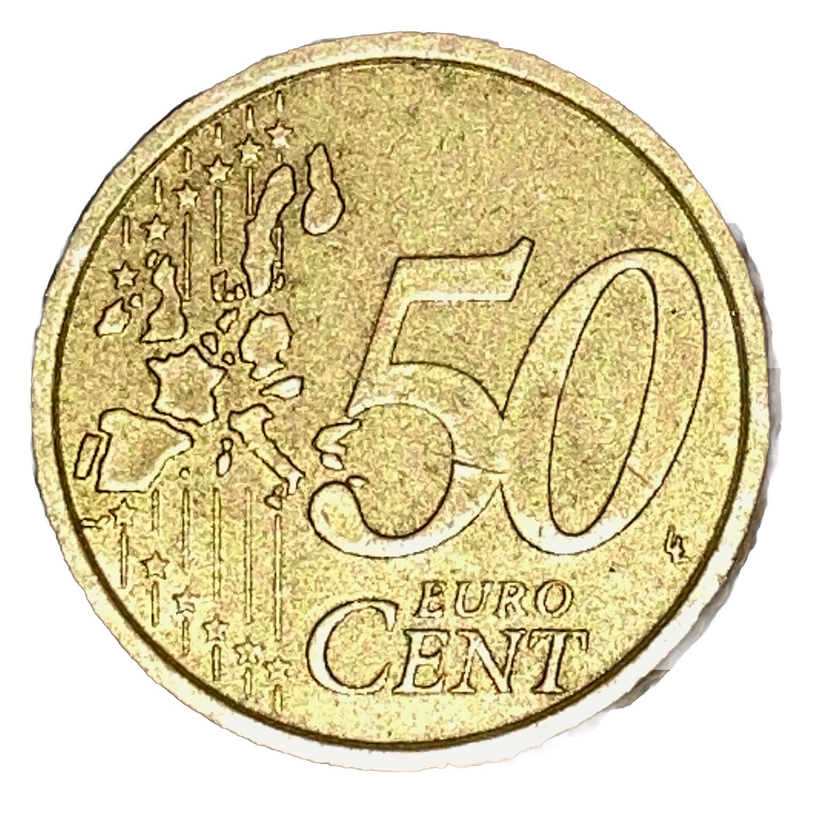 ITALIA 50 EURO CENT 2002 - THE EQUESTRIAN STATUE OF MARCUS AURELIUS -BB ...