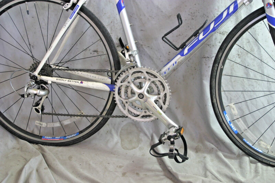 2005 Fuji Roubaix-Pro Road Bike 52cm Small Reynolds 853 Shimano YELLOW ...