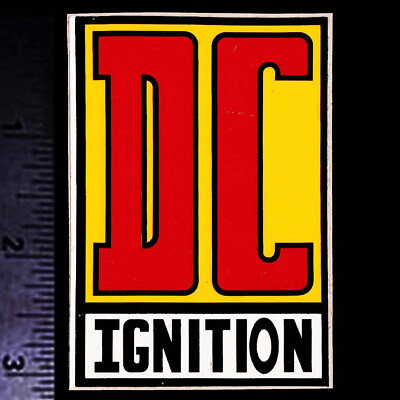 DC IGNITION - Original Vintage 1960's 70's Racing Decal/Sticker | eBay