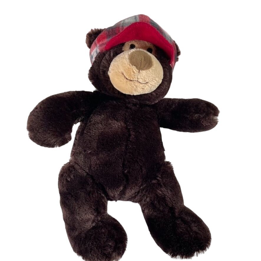 Vintage Hugfun International Brown Teddy Bear Plush Stuff Animal Doll u ...