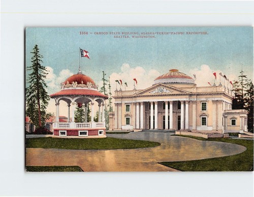 Postcard Oregon State Building, Seattle, Washington | eBay
