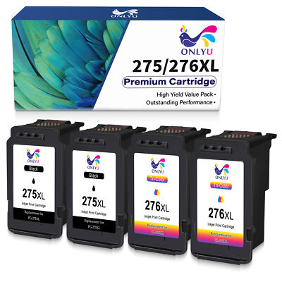 PG-275 XL CL-276 XL Ink Cartridge replacement for Canon PIXMA TS3522 ...