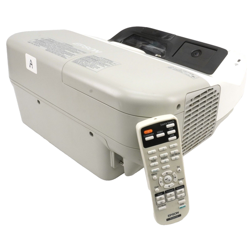 Epson BrightLink 485Wi Interactive WXGA 3LCD Projector 611 Lamp Hours W ...