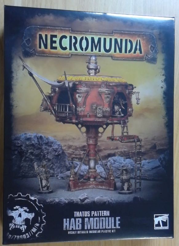 1x Necromunda: Thatos Pattern: HAB Module: 300-91 New Sealed Product ...