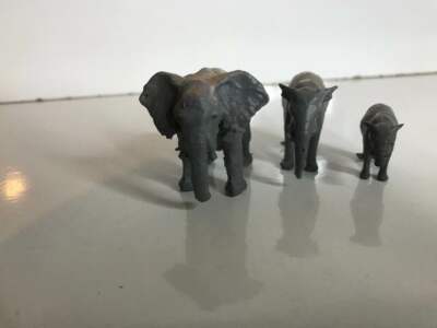 Ho 1/87 Scale Elephant Family Animal Set | eBay