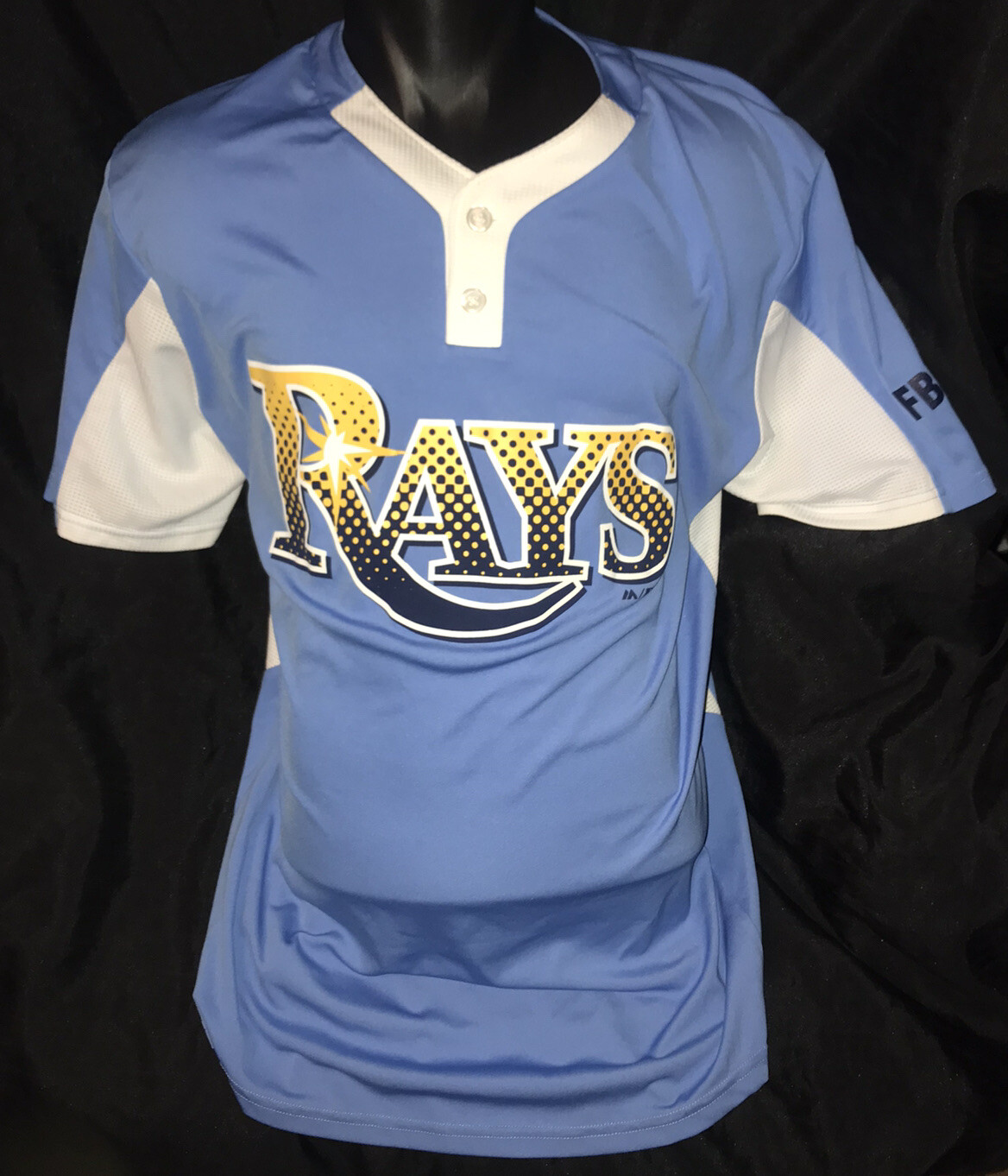 Tampa Bay Rays Majestic Cool Base Jersey Men's Large Promotional | eBay
