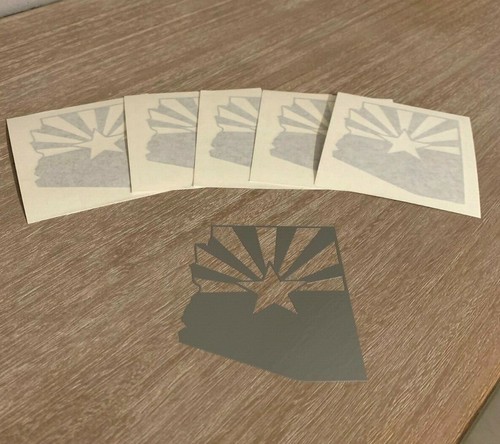 Arizona Sticker Decal - Custom Vinyl Die Cut Graphic AZ Star Window | eBay