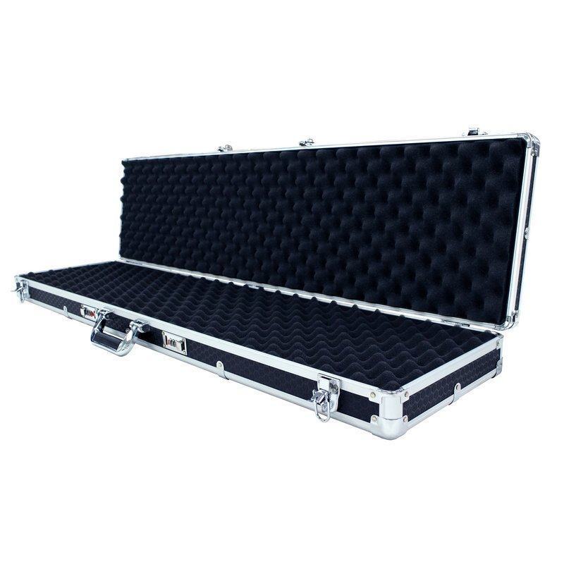 Rifle Shotgun Hard Aluminium Flight Case Long Gun Large Secure Storage ...