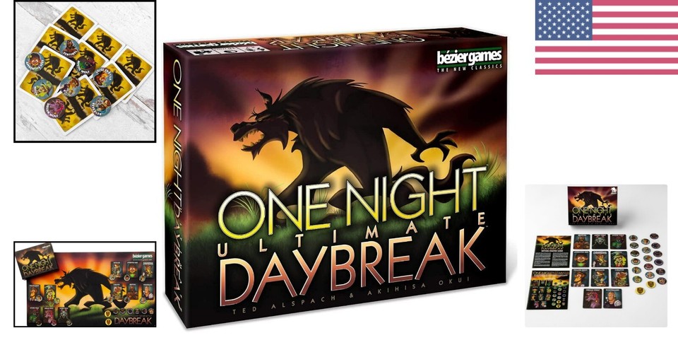 Engaging One Night Ultimate Daybreak Game: Play as Witches & Werewolves ...