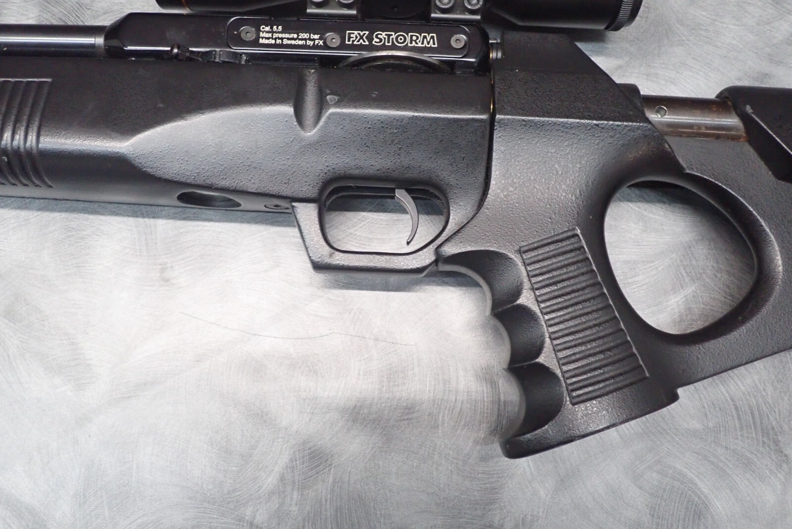 FX Storm .22 Cal PCP Side Cocker Air Rifle RARE | eBay