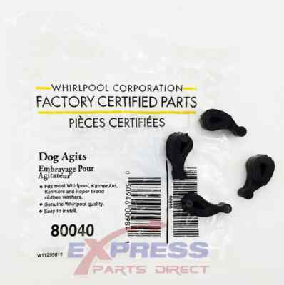 NEW OEM Whirlpool Washer Agitator Dogs 80040 AP3119063 PS388034 | eBay